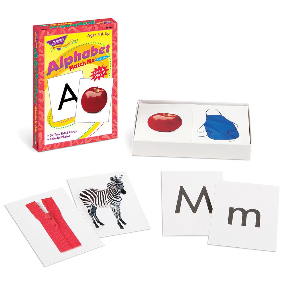 Alphabet Match Me Flash Cards