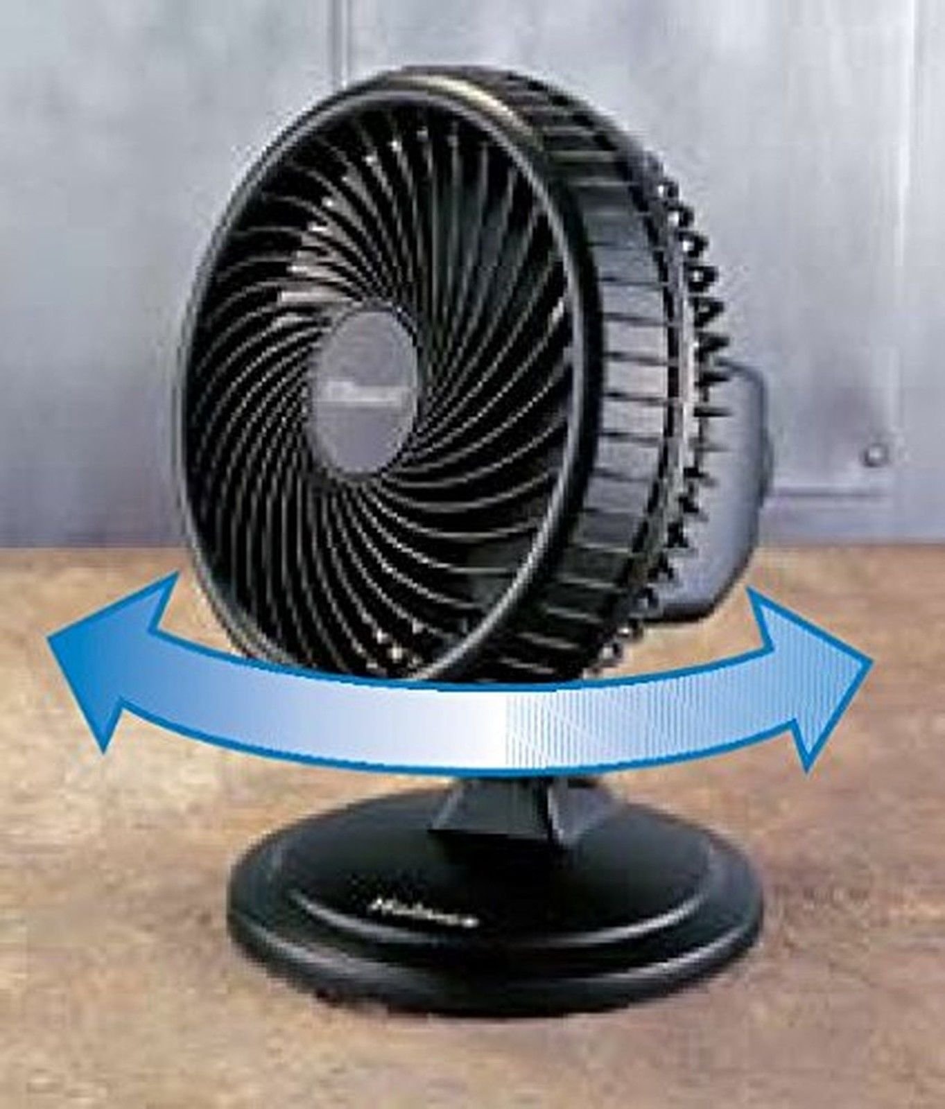 Holmes 8-Inch Fan | Lil’ Blizzard Oscillating Table Fan, Black