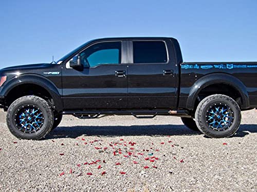 n-FAB | T0580CC | Nerf Step, Wheel 2 Wheel , Gloss Black, 05-15 Toyota Tacoma Double Cab 5' Short Bed