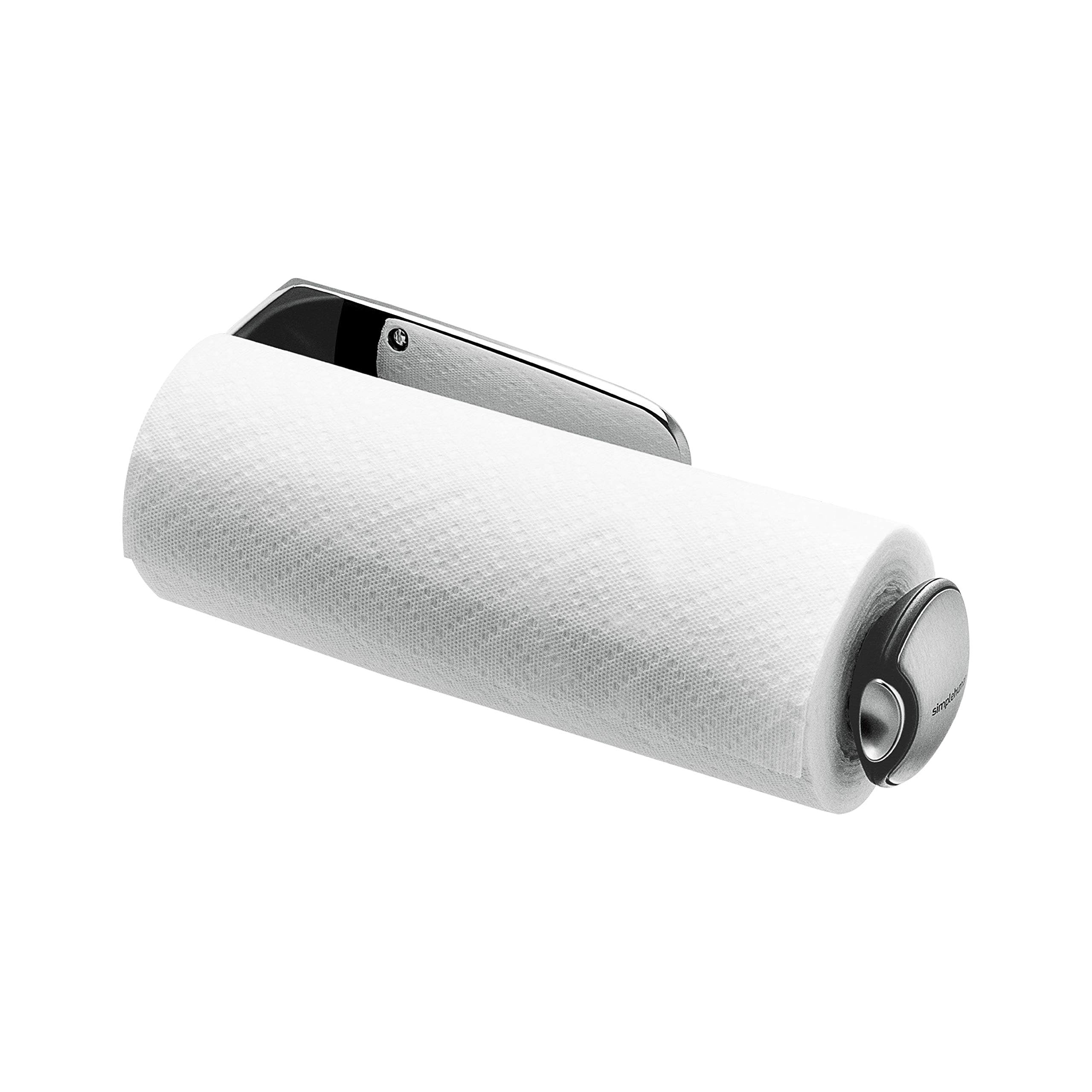simplehuman Wall Mount Paper Towel Holder, Stainless Steel