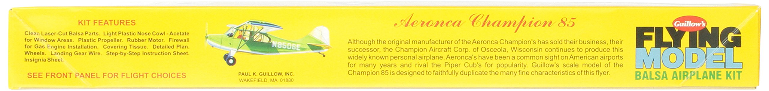 Guillow's Aeronca Champion Balsa Model Airplane Model Kit