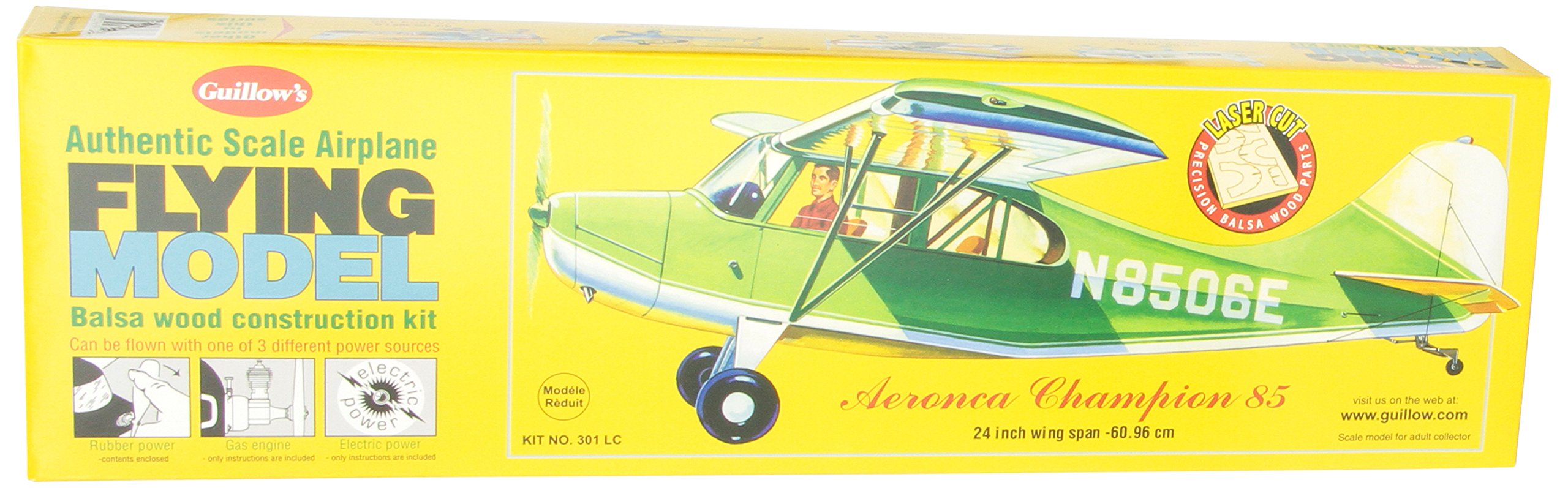 Guillow's Aeronca Champion Balsa Model Airplane Model Kit