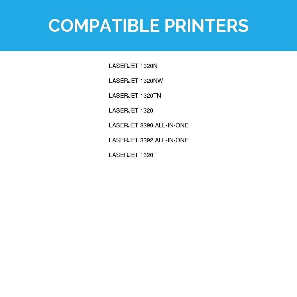 LD Products Compatible Toner Cartridge Replacement for HP 49X Q5949X High Yield (Black) for use in HP Printer Laserjet: 1320, 1320n, 1320nw, 1320t, 1320tn, 3390 and 3397