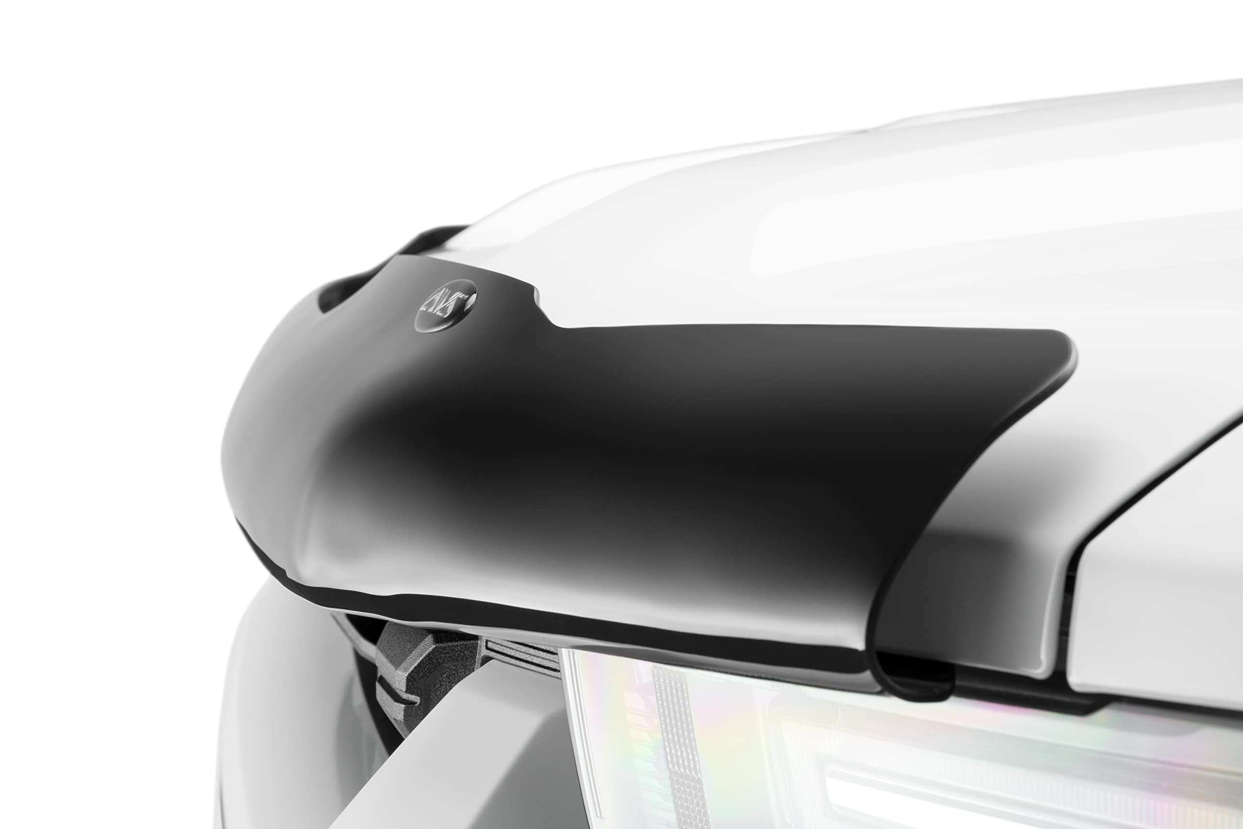 Auto Ventshade [AVS] Bugflector Hood Shield | Dark Smoke | 23107 | Fits 2004 - 2015 Nissan Titan, 2005 - 2015 Armada