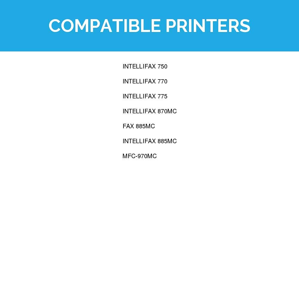 LD Compatible Fax Cartridge with Roll Replacement for Brother PC301