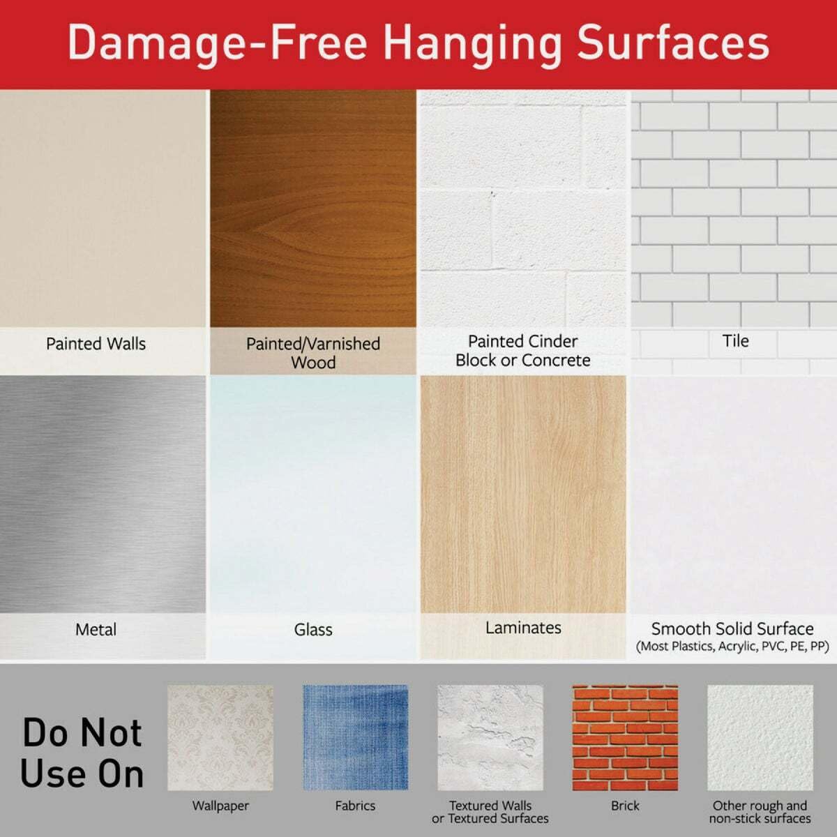 Command Strips 17002 Small Hooks with Command Adhesive