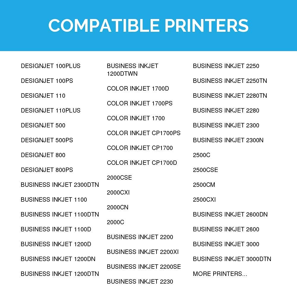 LD Products Remanufactured Ink Cartridge Replacement for HP 10 C4844A High Yield (Black)
