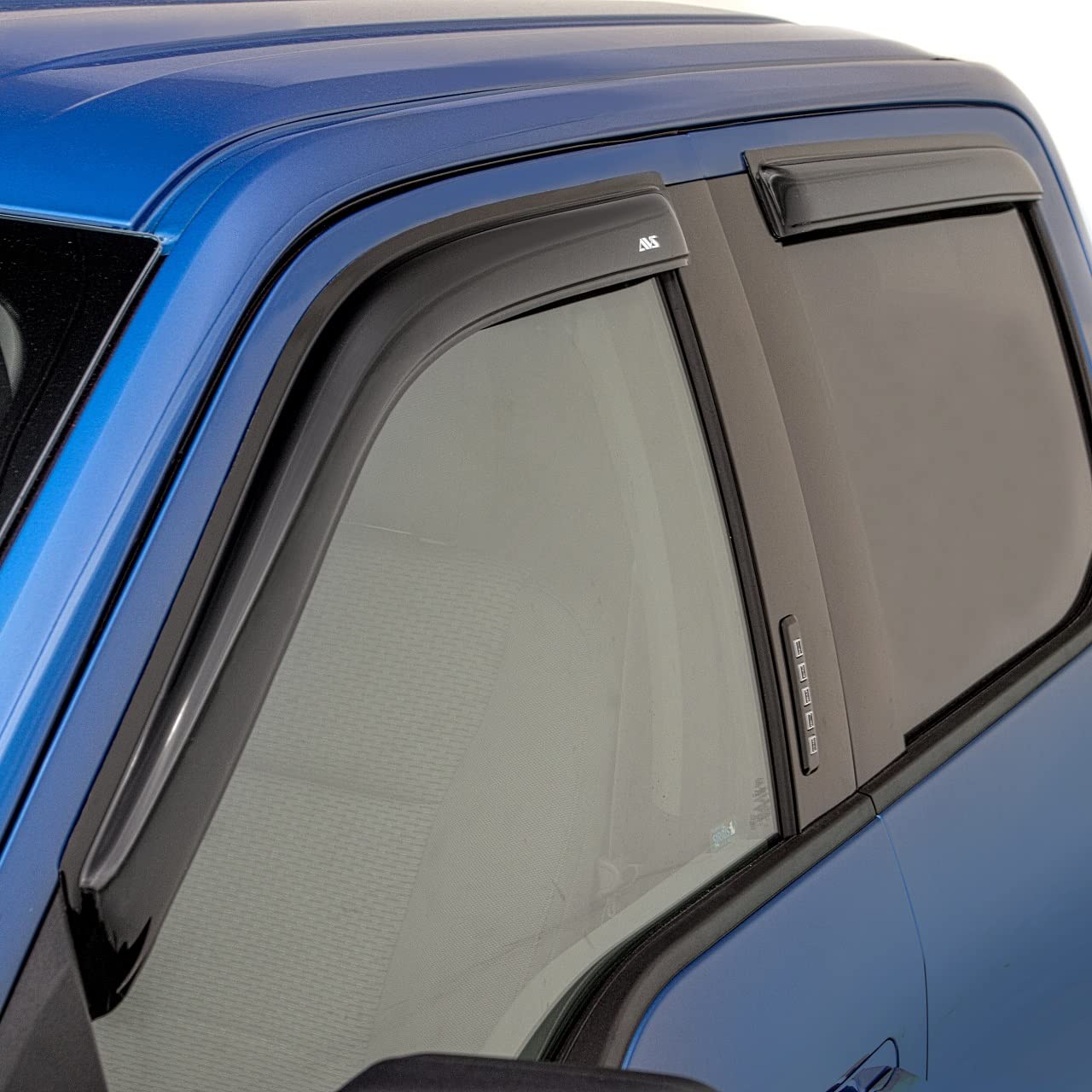 Auto Ventshade [AVS] Ventvisor / Rain Guards | Smoke Color, 4 pc | 94093 | Fits 2009 - 2010 Pontiac Vibe, 2009 - 2013 Toyota Matrix