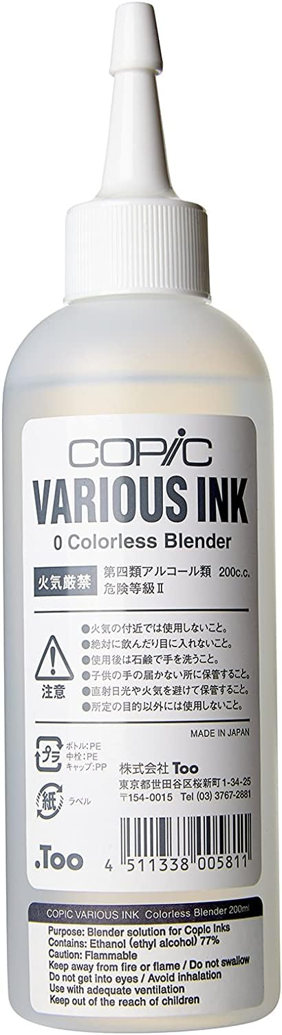 COPIC CMVBL200CC Various Ink 200CC Colorless Blender