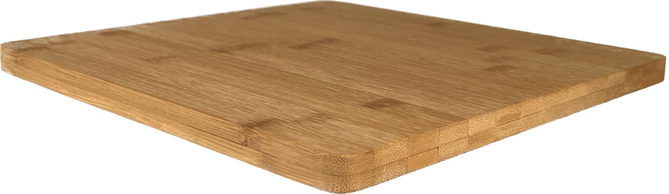 Simply Bamboo CBV112 Valencia Bamboo Cutting Board for Kitchen | Butcher Block| Chopping Board - 12" x 12" x 0.625"