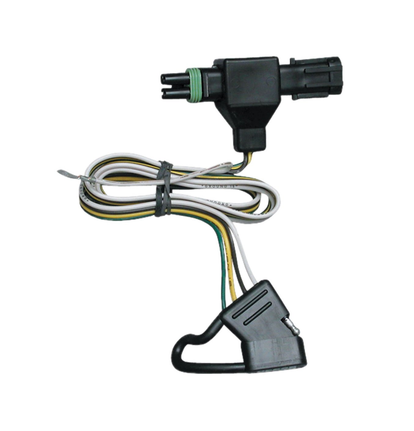 Tekonsha T-One® T-Connector Harness, 4-Way Flat, Compatible with Select Chevrolet, GMC, Isuzu Vehicles