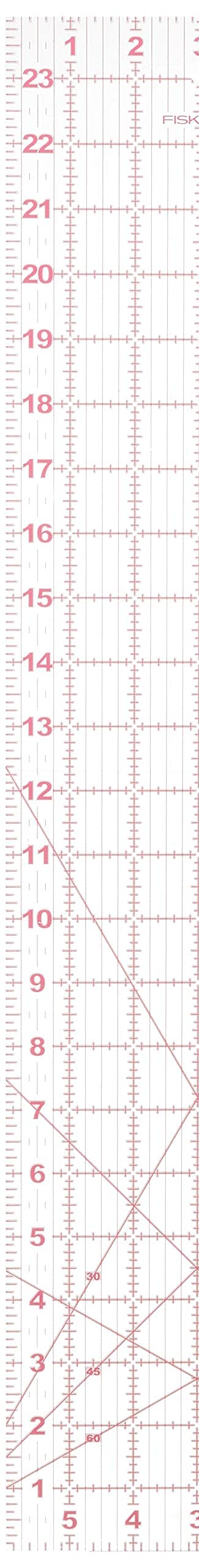 Fiskars Acrylic Ruler, 6x24 Inch