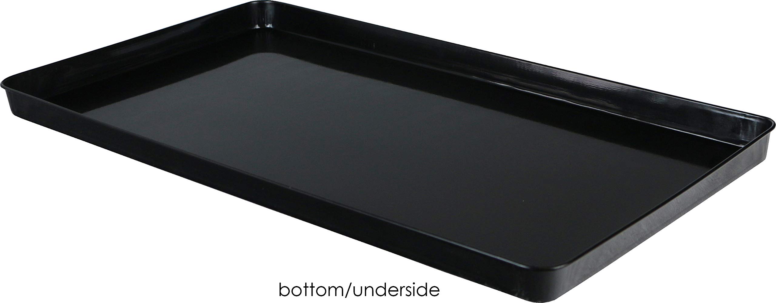 Reston Lloyd Rectangular Stove Burner Covers, Set of 2, Black
