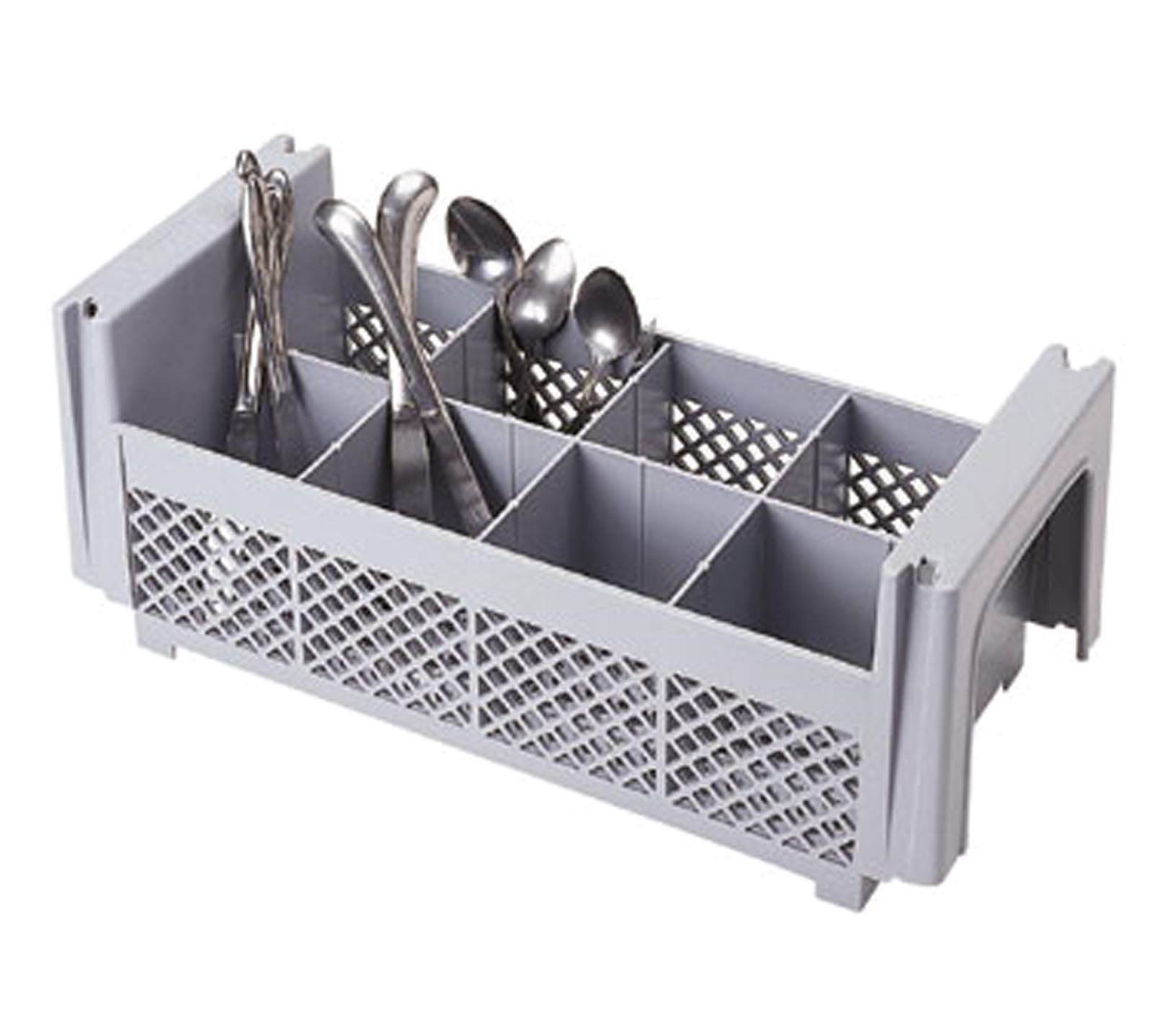 Cambro (8FBNH434151) 8 Compartment Flatware Basket - Camrack®