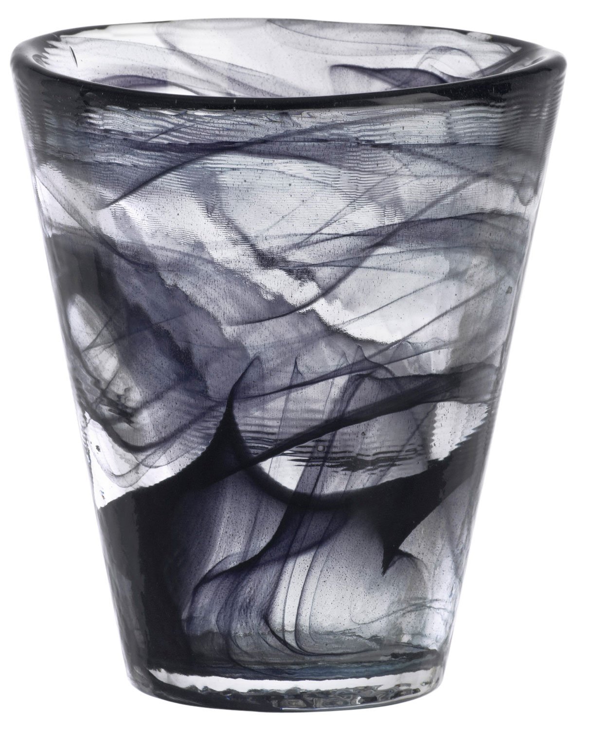 Kosta Boda Mine 10 oz. Black All Purpose Beverage/Tumbler