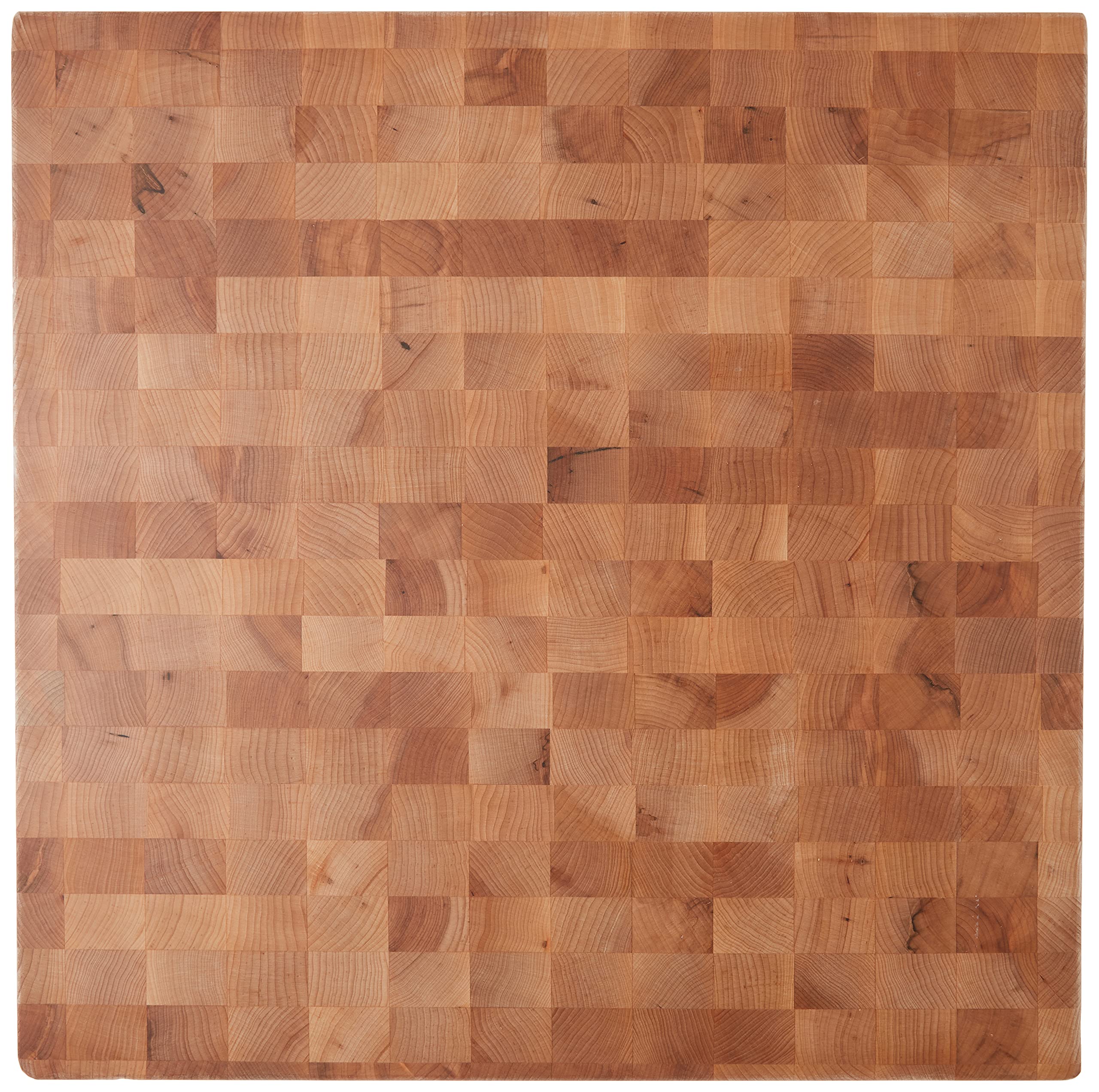 John Boos Block CCB24-S Classic Collection Maple Wood End Grain Chopping Block, 24 Inches x 24 Inches x 4 Inches