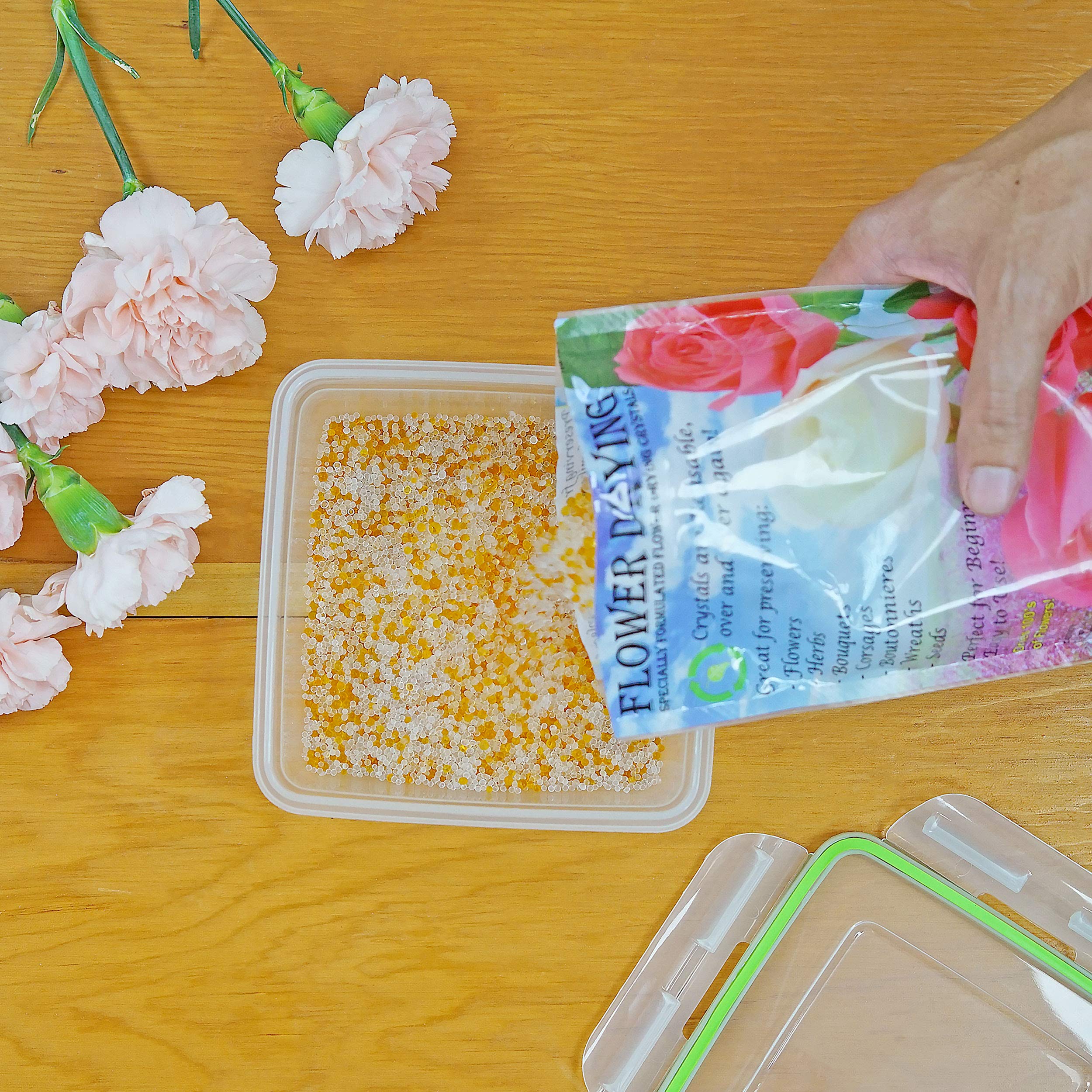 Flower Drying Crystals DRYFLO15, 1.5-Pounds / 0.68 KG of Silica Gel Preserving Wedding, 1-Pack