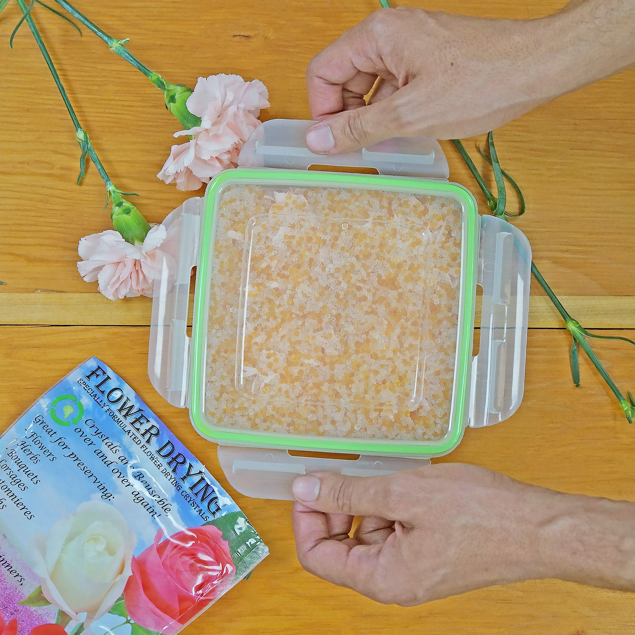 Flower Drying Crystals DRYFLO15, 1.5-Pounds / 0.68 KG of Silica Gel Preserving Wedding, 1-Pack