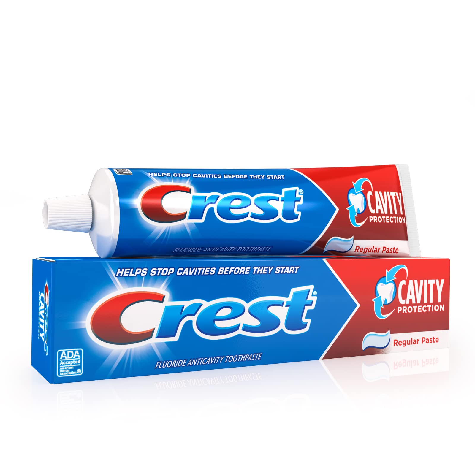 Crest Cavity Protection Toothpaste, Regular, 8.2 Oz (Pack of 6)