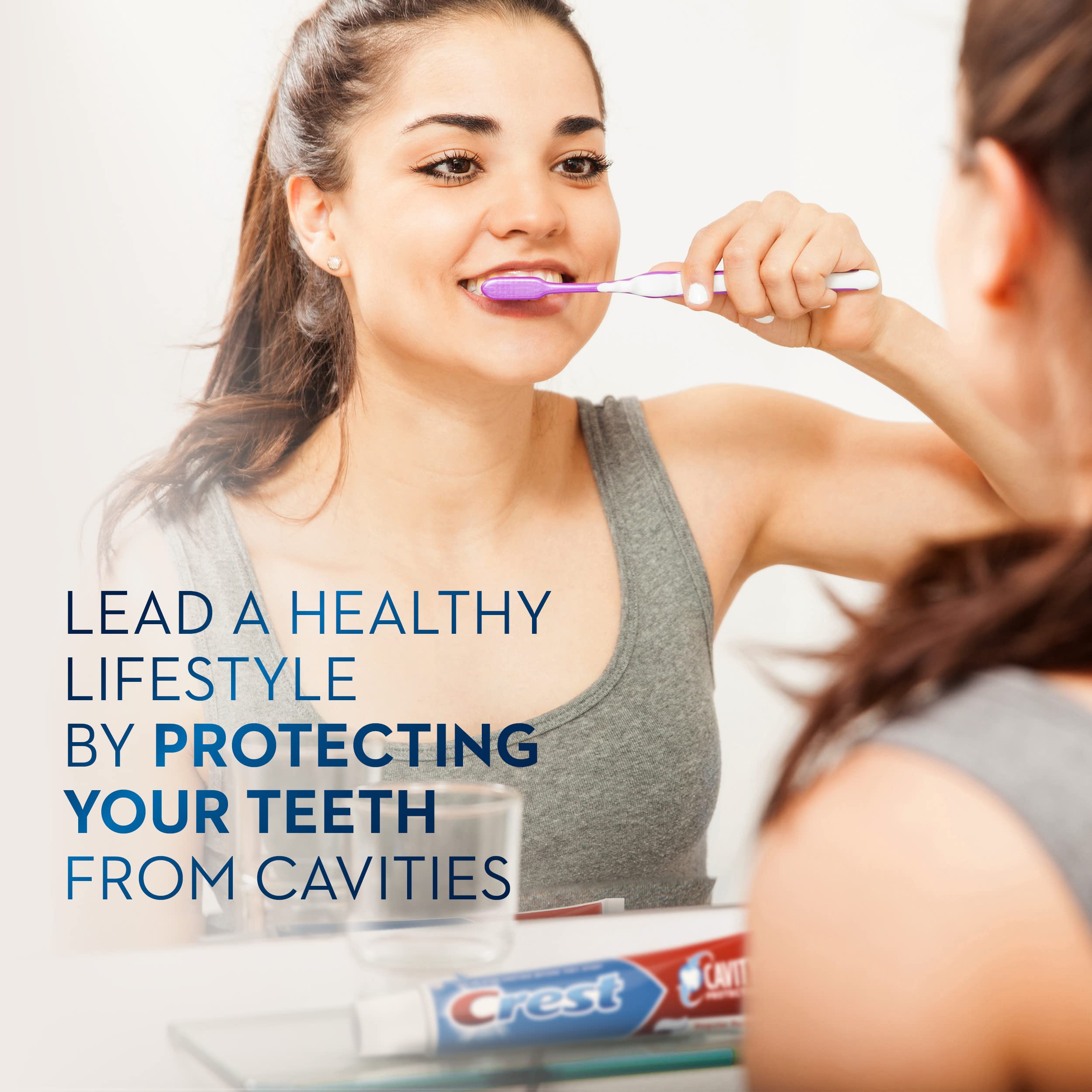 Crest Cavity Protection Toothpaste, Regular, 8.2 Oz (Pack of 6)