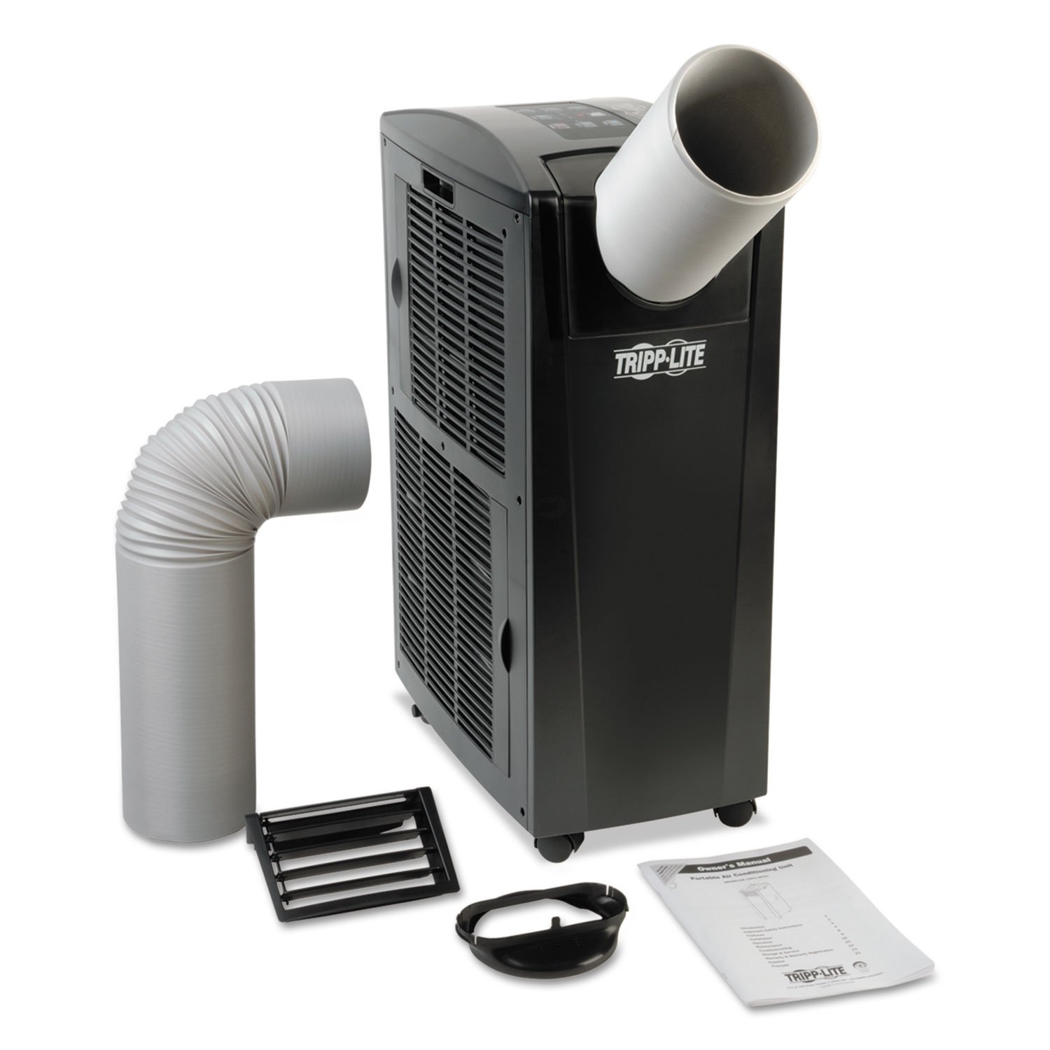 Tripp Lite Portable Air Conditioner for Server Racks and Spot Cooling, Self-Contained AC Unit, 12000 BTU (3.5kW), 120V, Gen 2 (SRCOOL12K) , Black