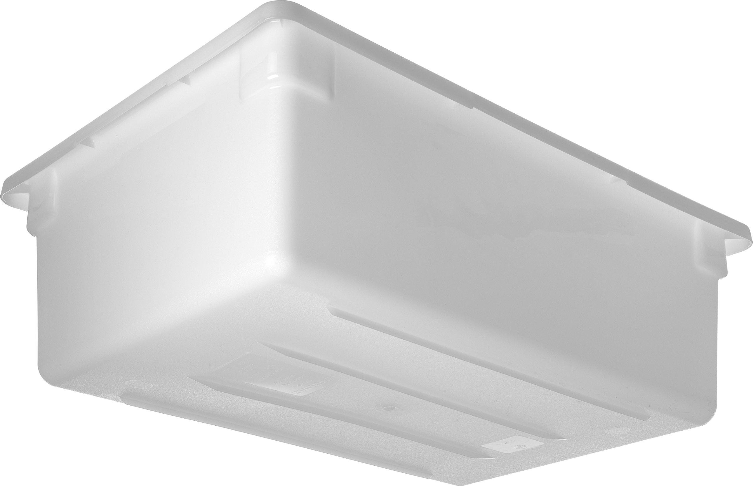 CFS 1064202 Polyethylene Food Box Storage Container, White