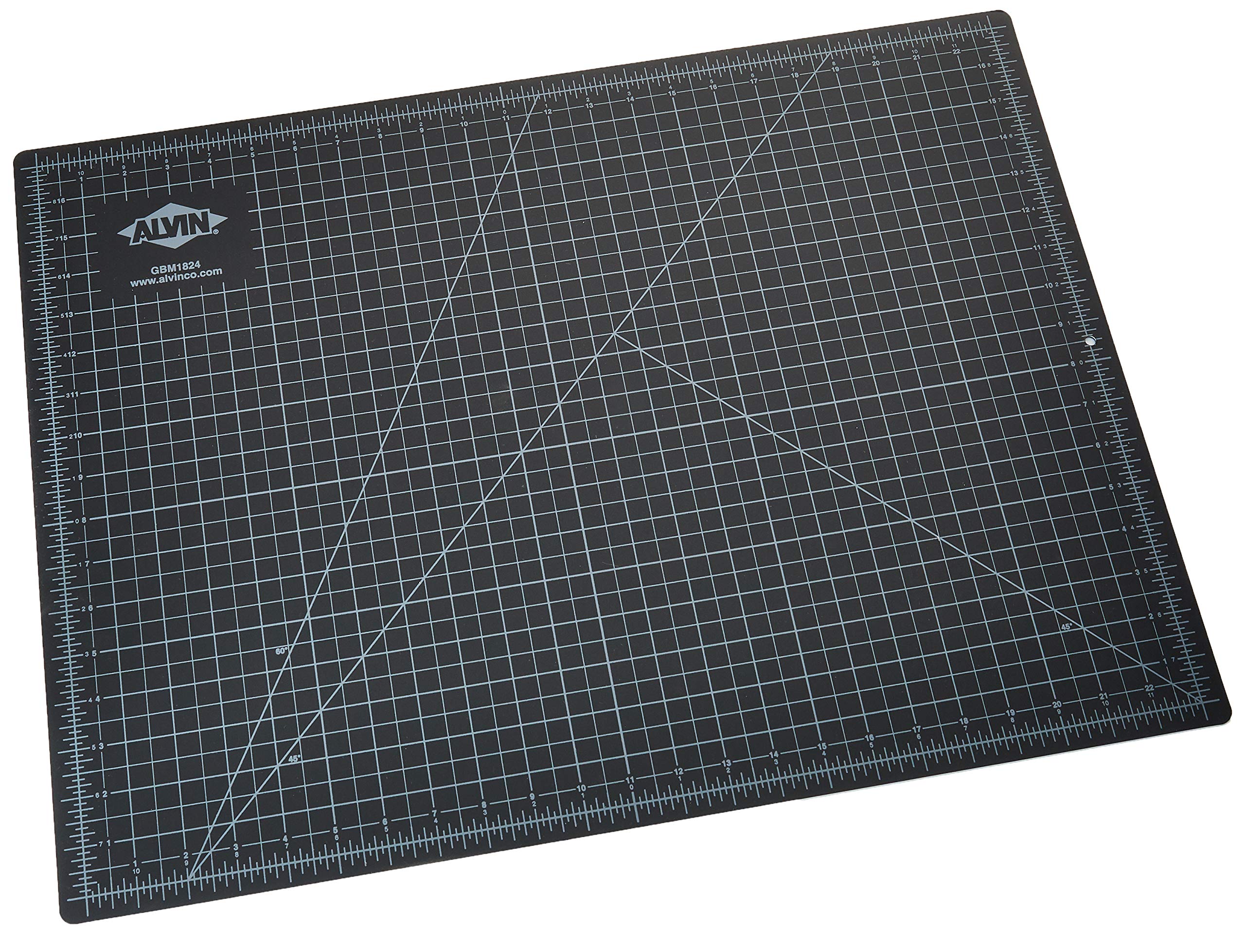 Alvin GBM1824 GBM Series 18 inches x 24 inches Green/Black Professional Self-Healing Cutting Mat