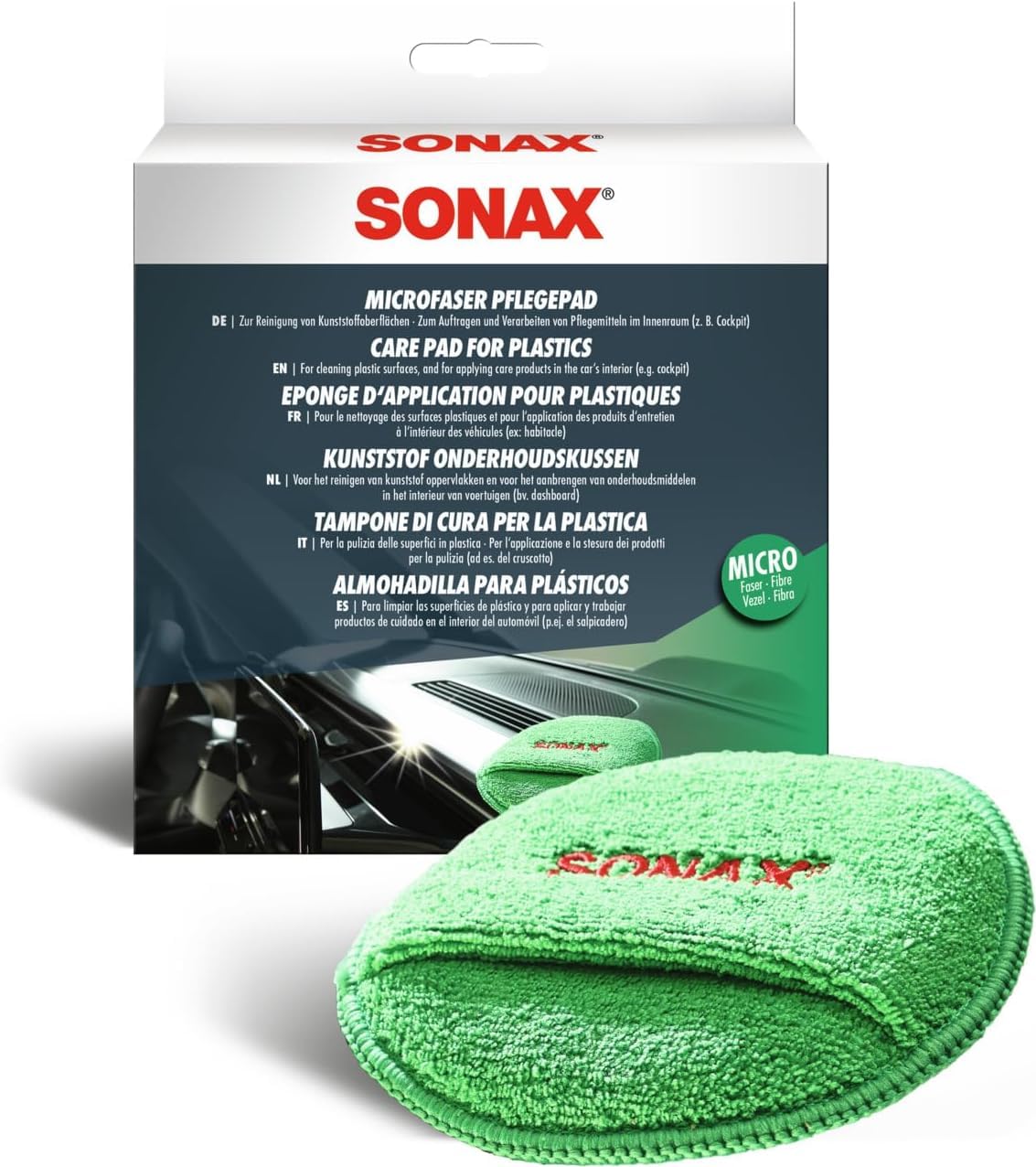 Sonax 417200 Care Pad for Plastics