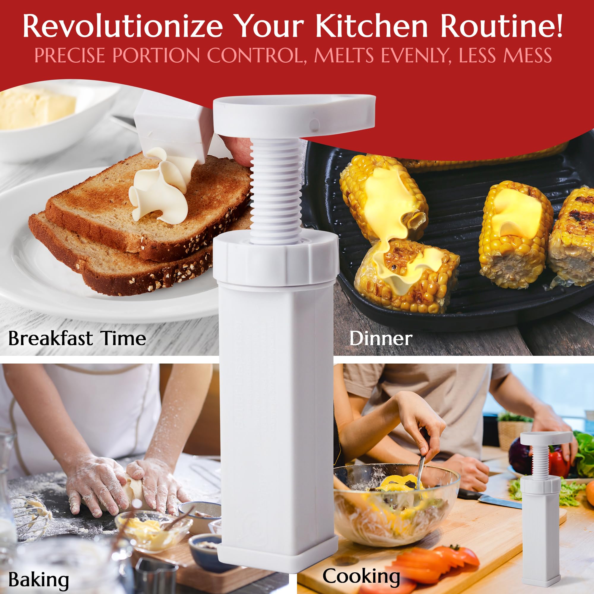 MADE IN USA Butter Mill Butter Dispenser
