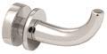 C.R. Laurence DRH1PN CRL Polished Nickel Designer Robe Hook