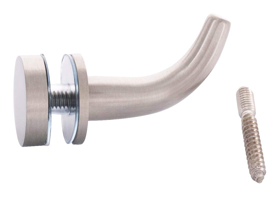 C.R. Laurence DRH1PN CRL Polished Nickel Designer Robe Hook