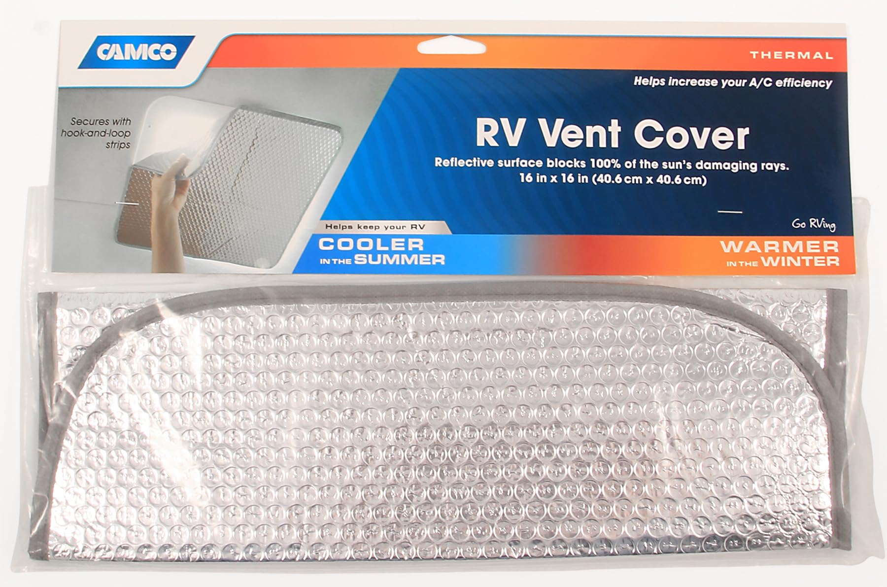 Camco 45191 RV Reflective Vent Cover