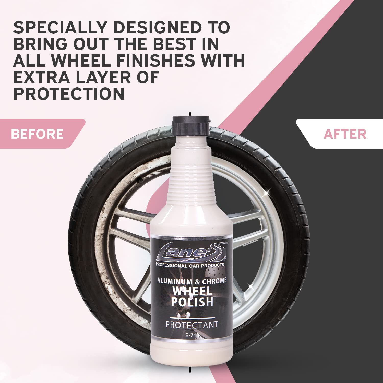 Show Car Products Aluminum & Chrome Wheel Polish - 16 oz