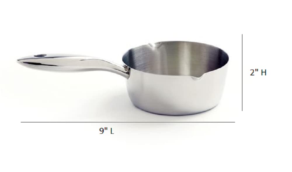 Norpro Stainless Steel Butter Melter, 9-inch Long