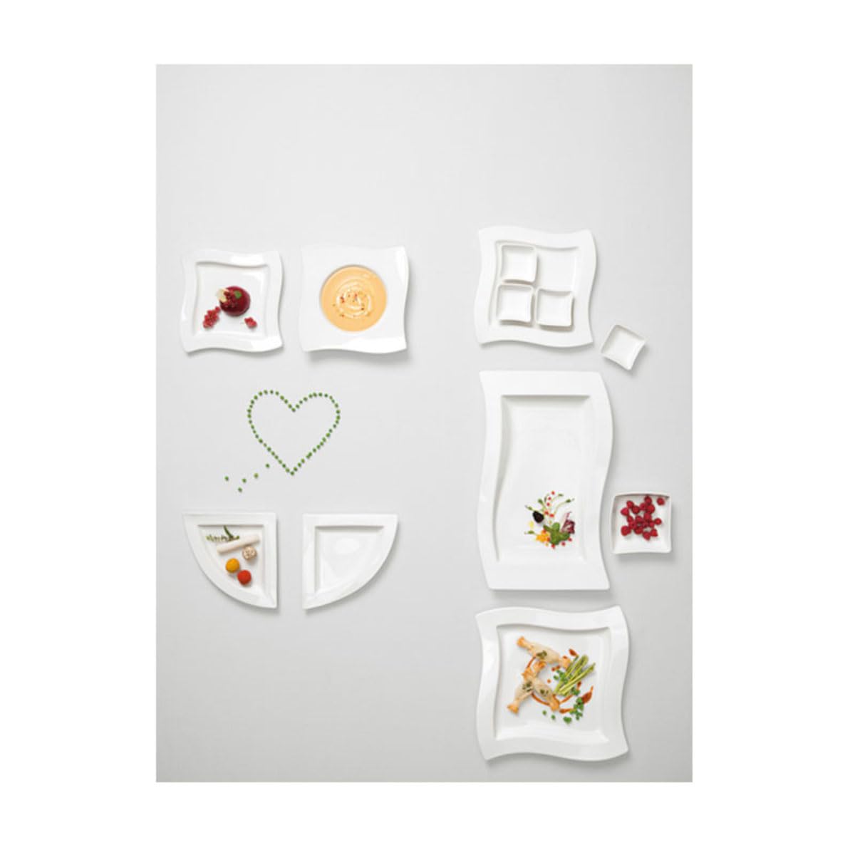 Villeroy & Boch - 1025253932 Villeroy & Boch New Wave Dip, 3.25 in, White