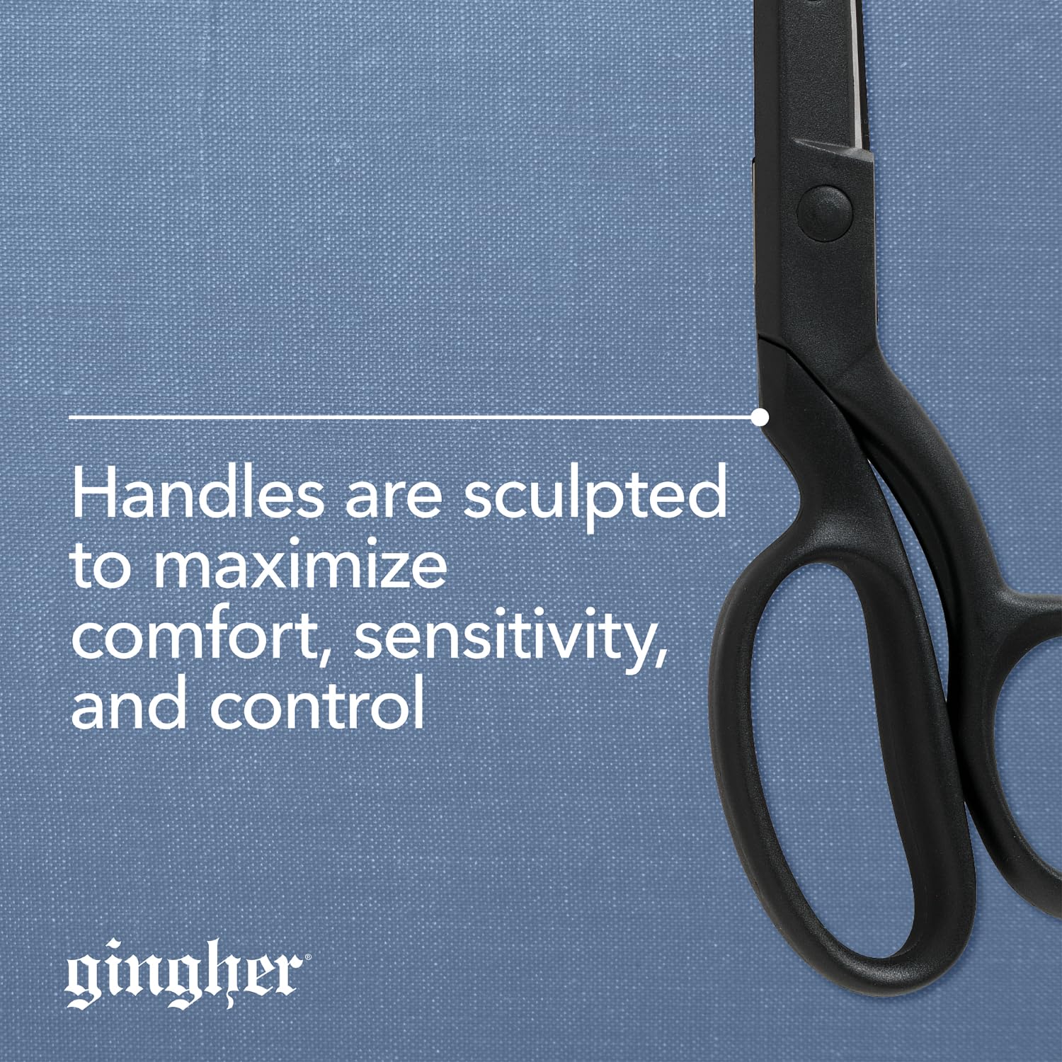 Gingher 8 Inch Featherweight Bent Handle Scissors