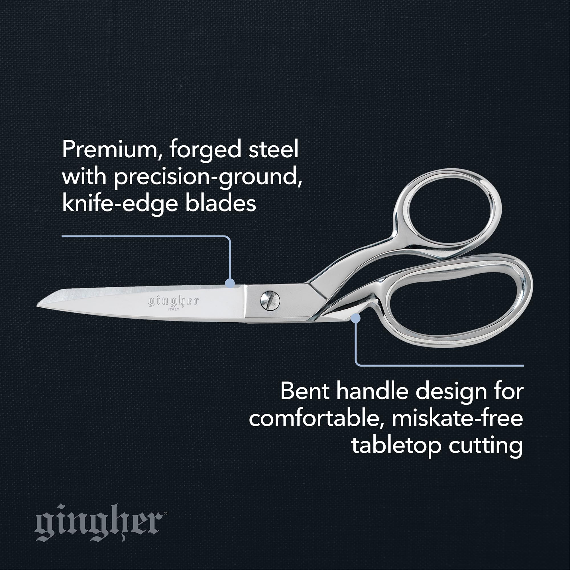 Gingher 8-Inch Knife Edge Dressmaker's Shears