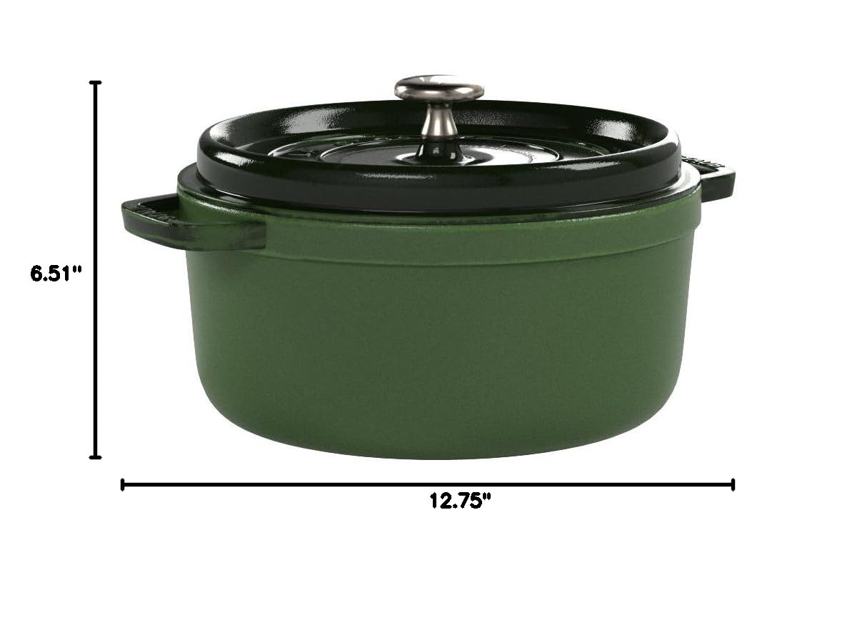 Staub Round 5qt. Cocotte in Basil