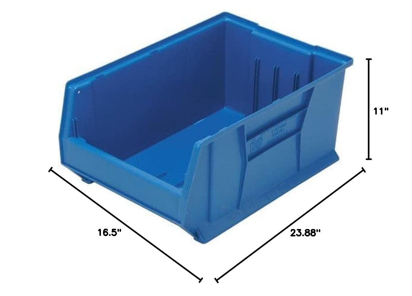 Jumbo Ultra Blue 23-7/8in x 16-1/2in x 11in