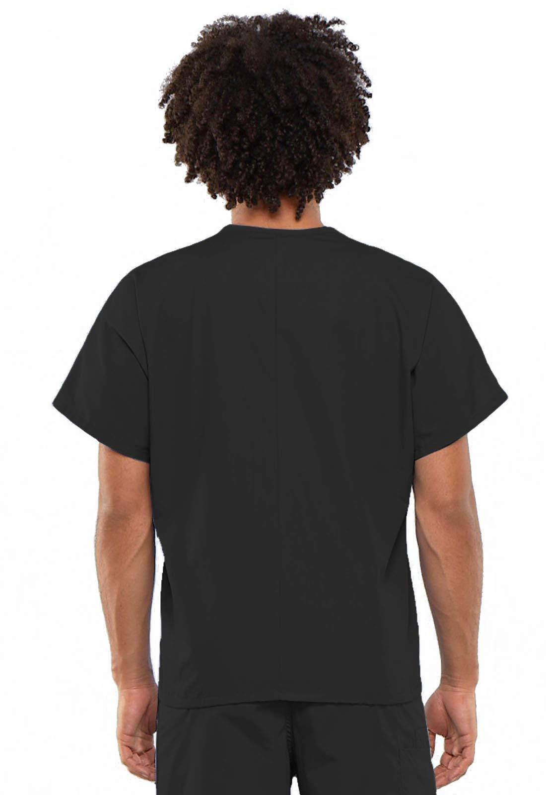Cherokee Originals Unisex V-Neck Scrubs Shirt, Black, Large