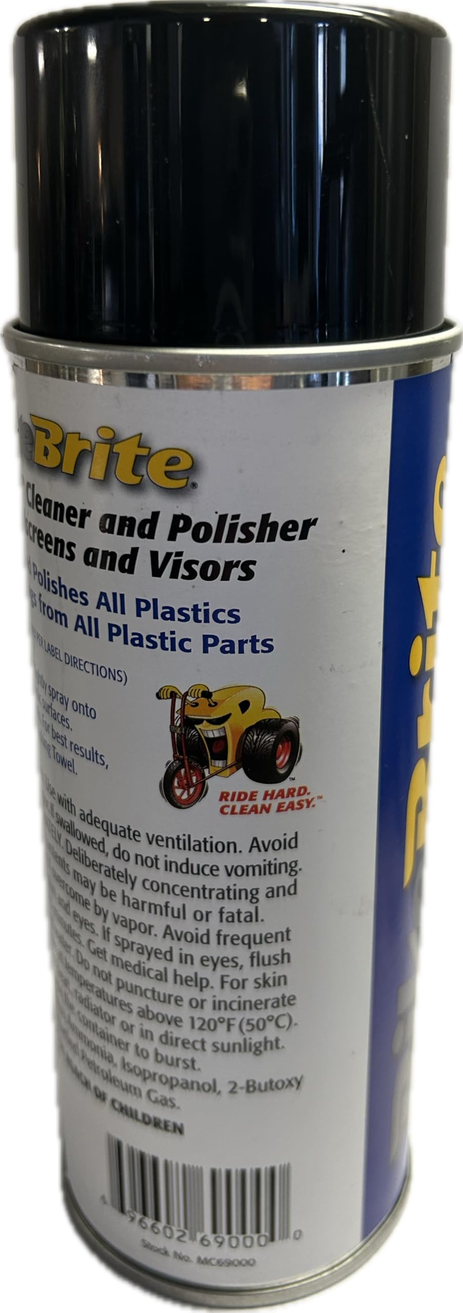 Bike Brite MC69000 Clear Plastic Cleaner/Polisher, 14 fl. oz.