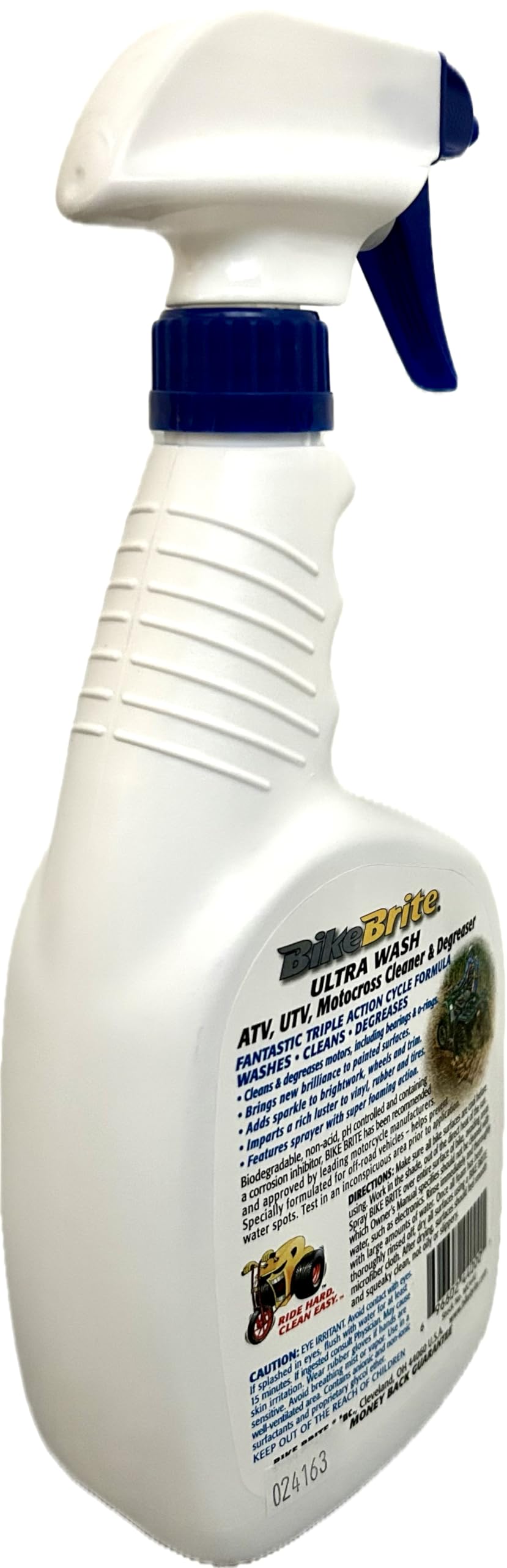 Bike Brite MC44U Ultra Wash Cleaner and Degreaser for Off Road Vehicles, 32 fl. oz. , Blue