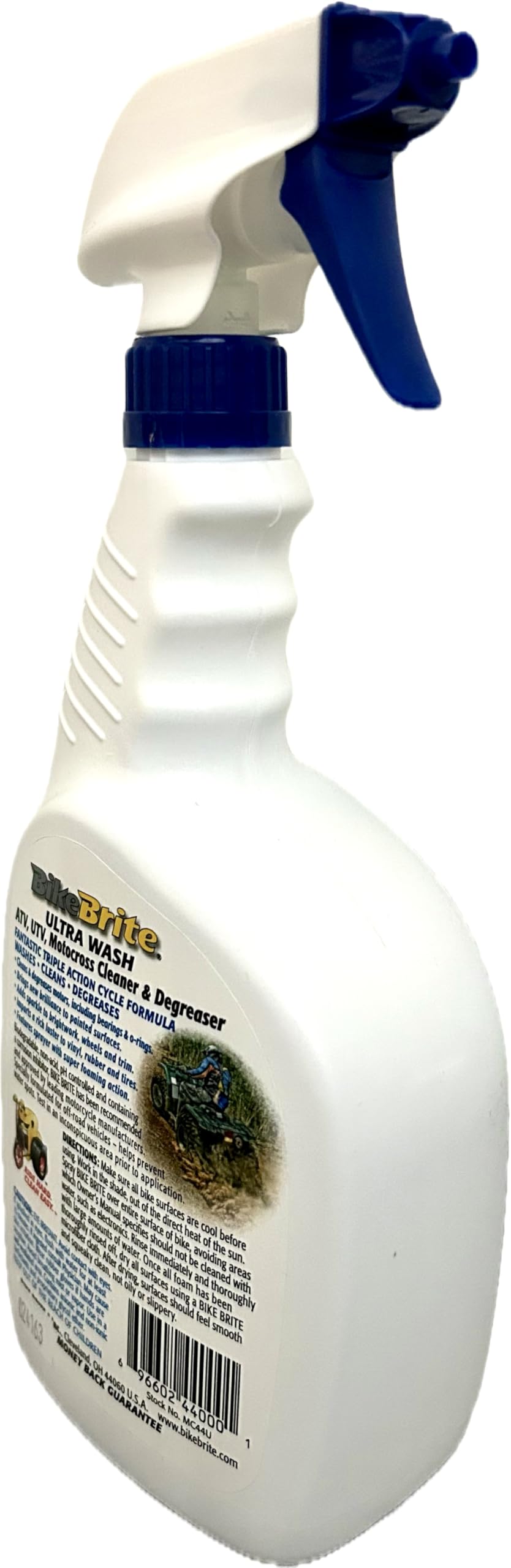 Bike Brite MC44U Ultra Wash Cleaner and Degreaser for Off Road Vehicles, 32 fl. oz. , Blue