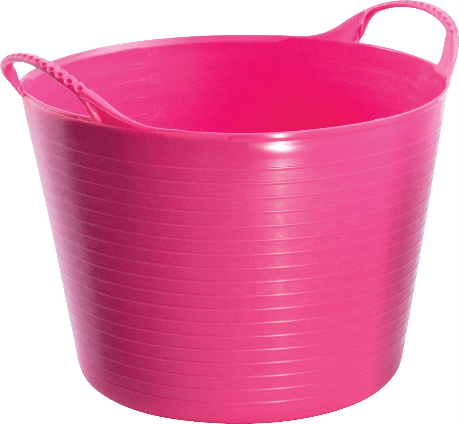 TubTrug SP14PK Small Pink Flex Tub, 14 Liter