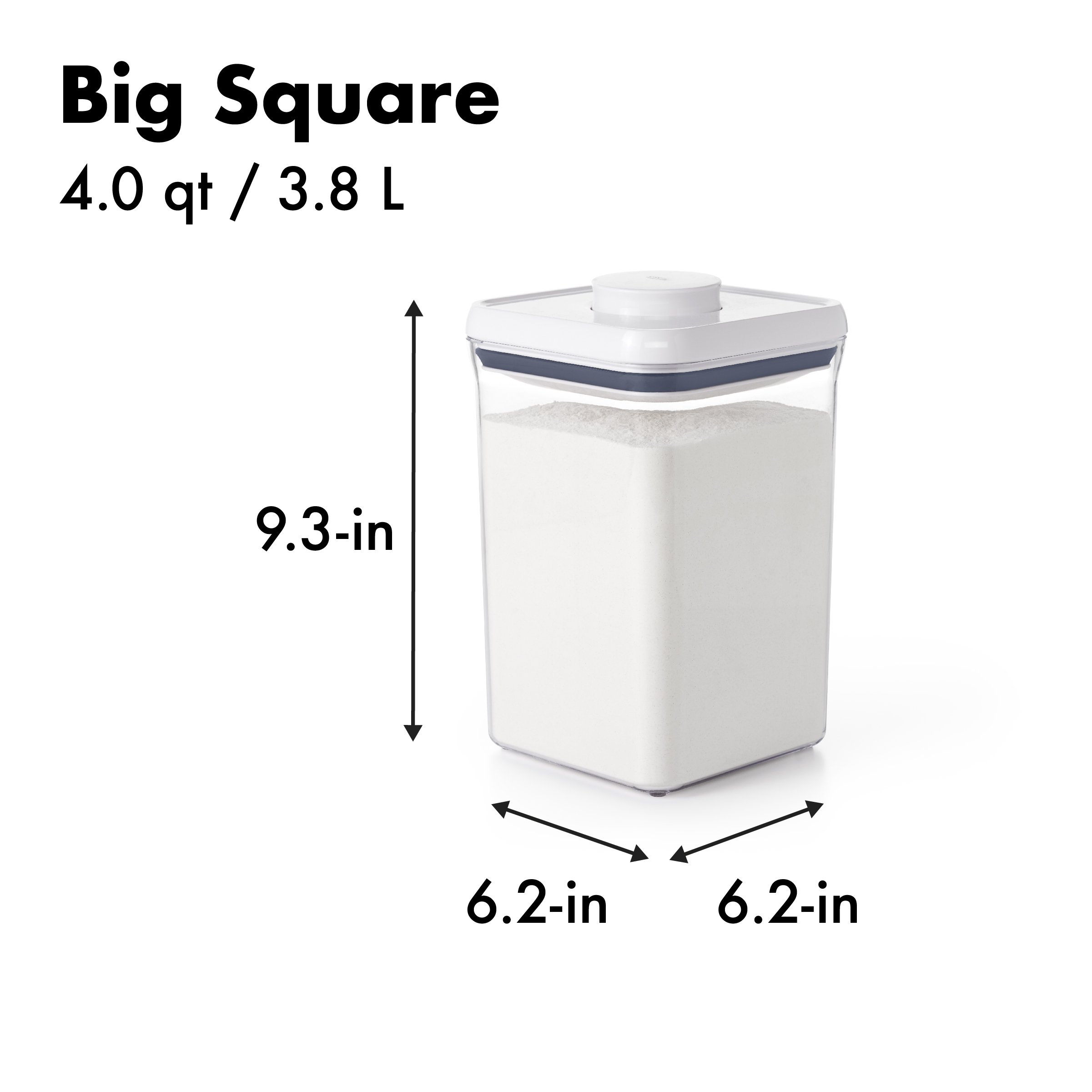 OXO Good Grips POP Container, Food Storage, 4 Qt