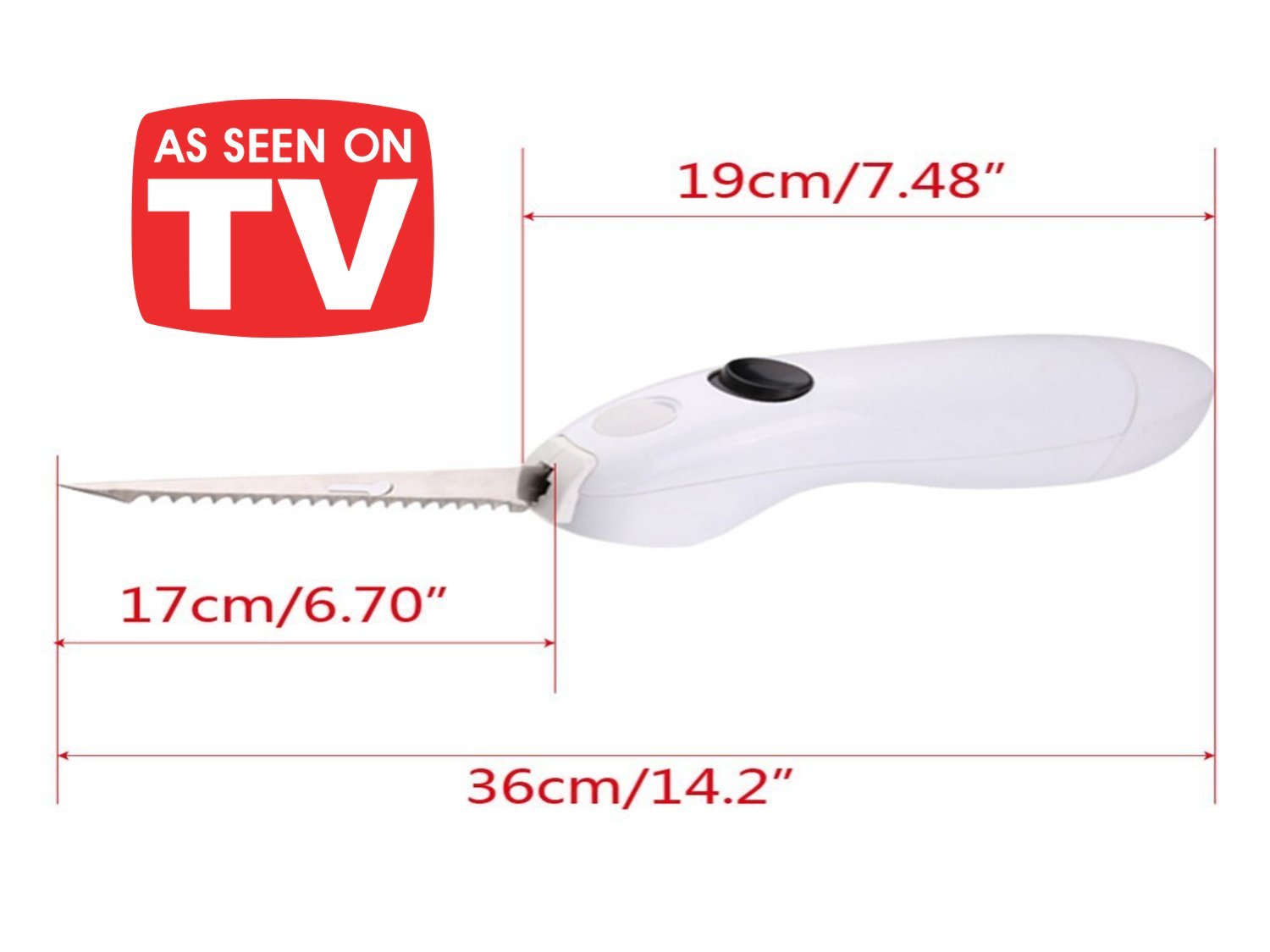 One Touch Battery Powered Knife