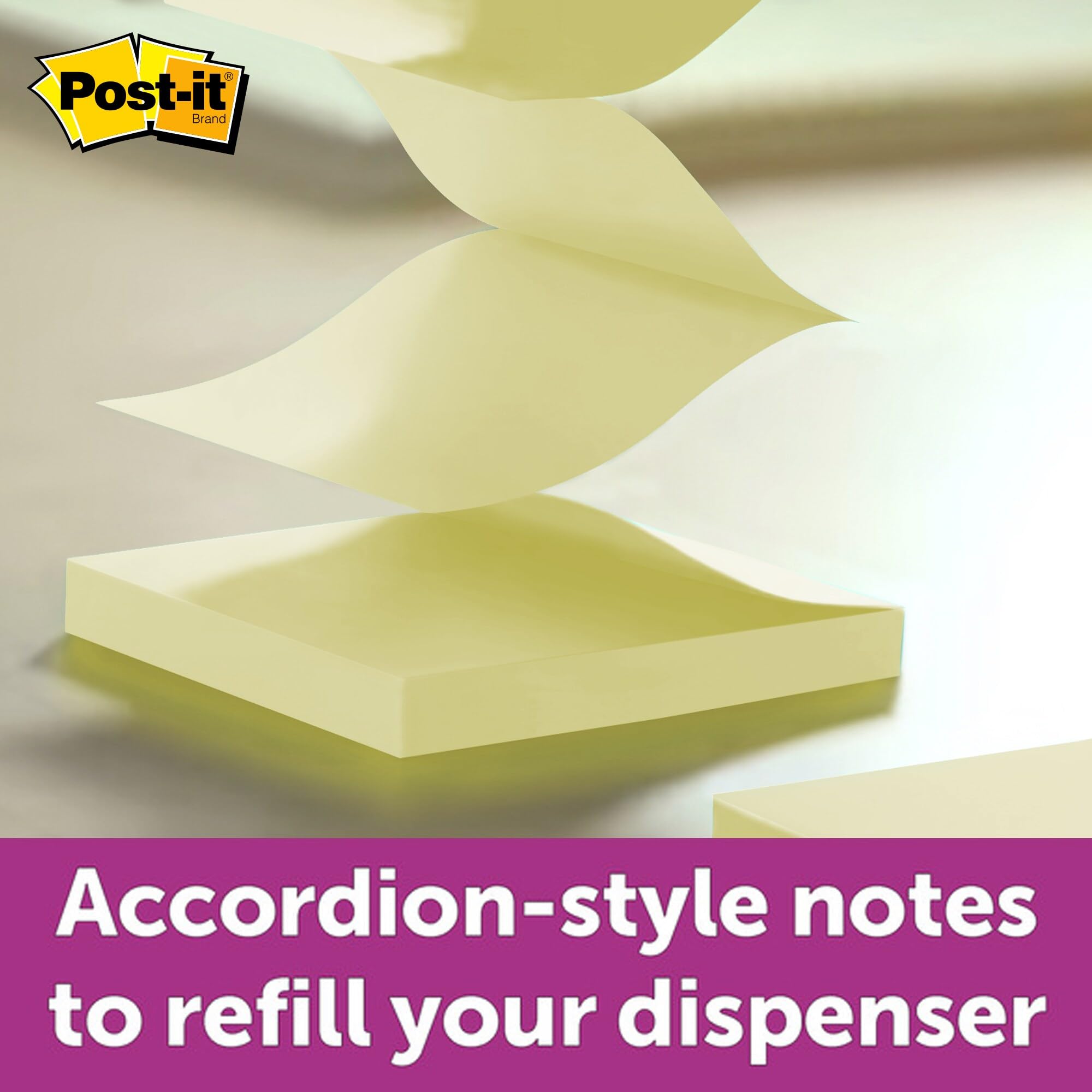 Post-it Pop-up Note and Flag Dispenser, Designer Series for 3x3 in Pop-up Style Notes and Flags (DS100)
