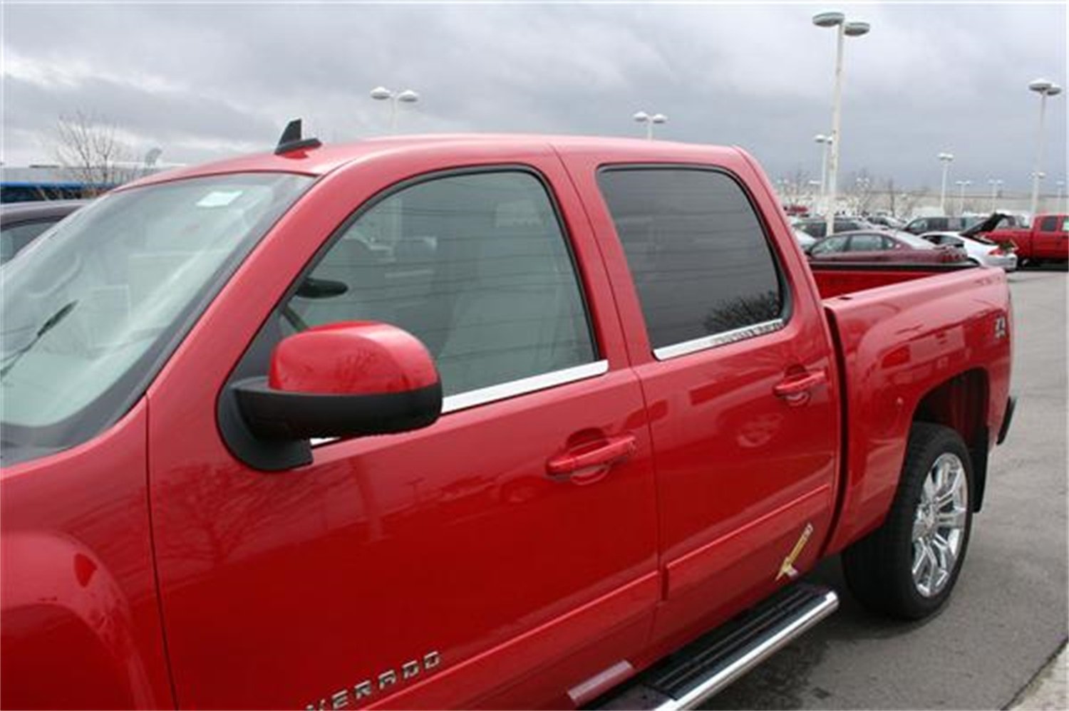 Putco 97501 Stainless Steel Window Trim,Chrome