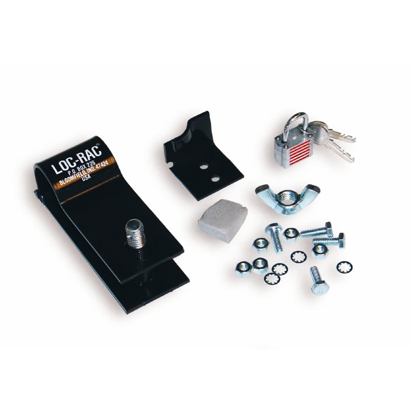 Hi-Lift Jack LR-200 Loc-Rac Jack Truck Bed Mounting System , Black