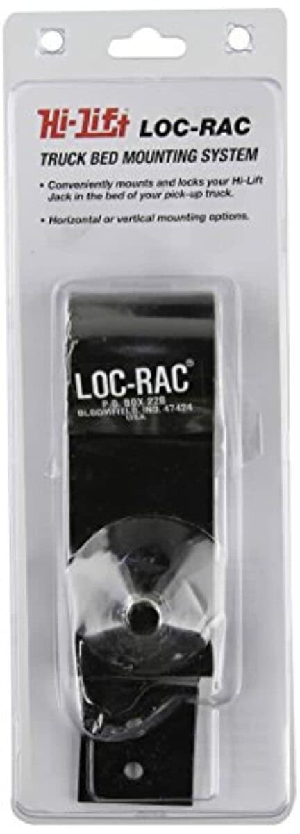 Hi-Lift Jack LR-200 Loc-Rac Jack Truck Bed Mounting System , Black